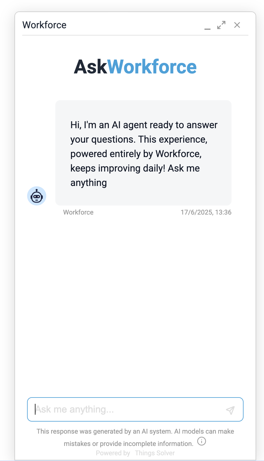 Chat Pop-Up integration guide – Solver Hubs